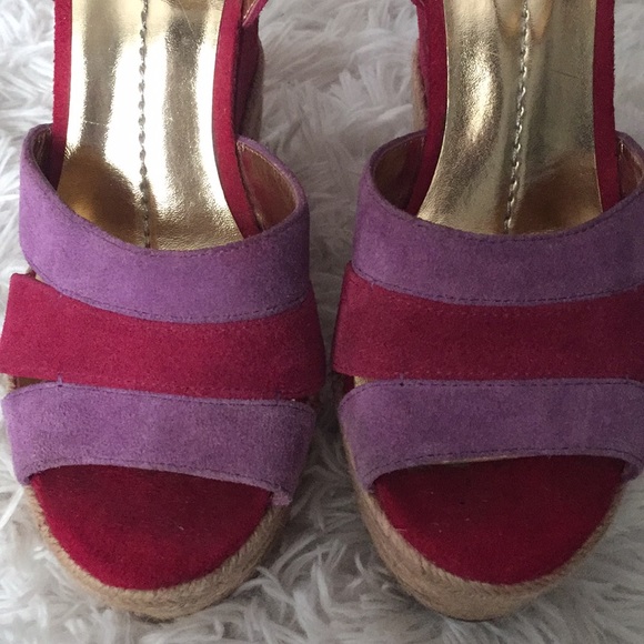 DV by Dolce Vita | Shoes | Dv8 Dolce Vita Multi Colored Wedges | Poshmark